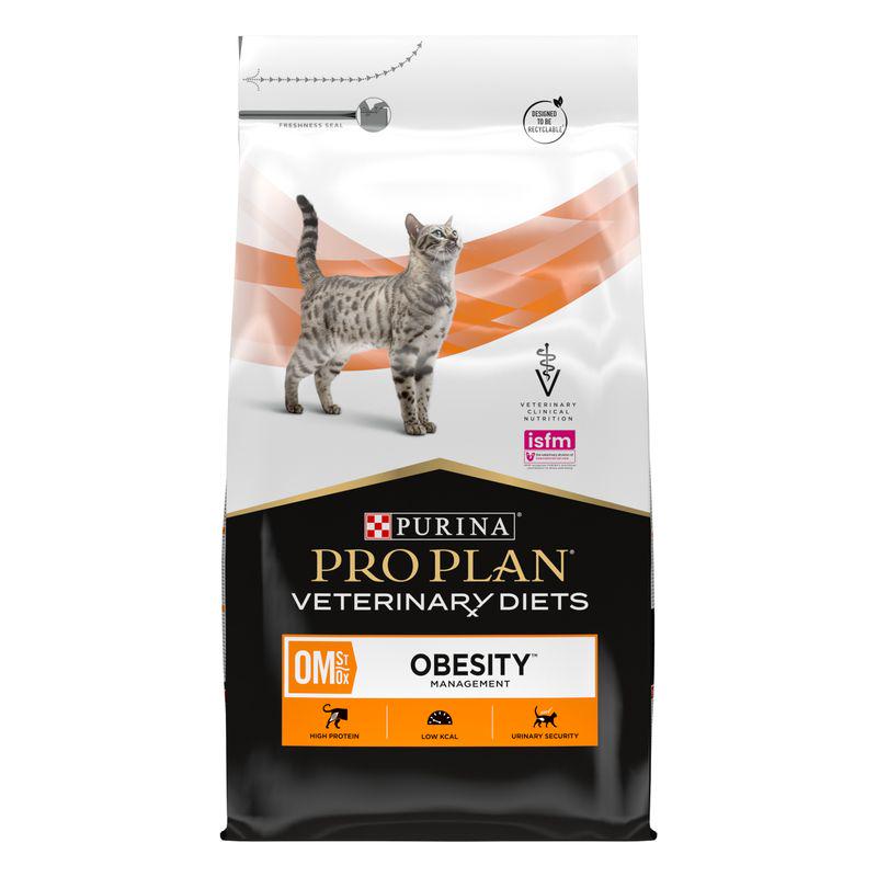 PURINA PRO PLAN Veterinary Diets Feline OM ST/OX - Obesity Management ...