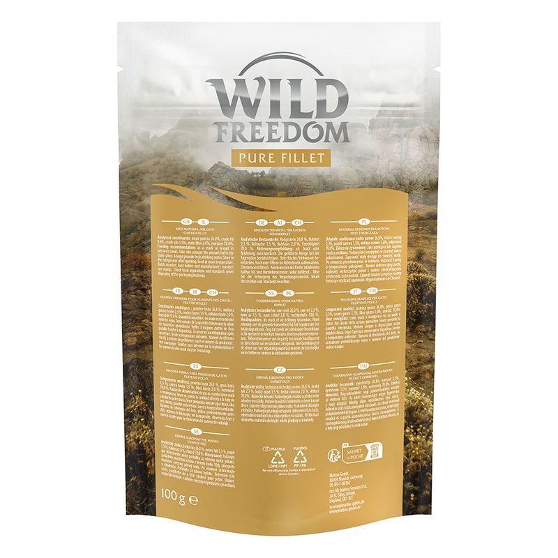 Wild Freedom Fillet Snacks Chicken - Pure Natural Treats | Alifant