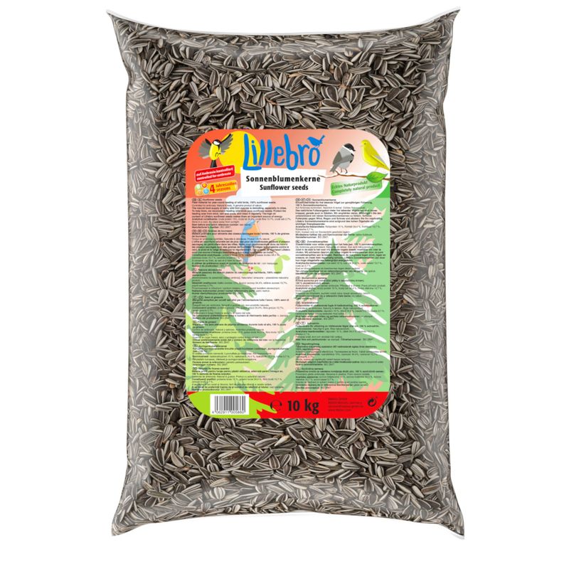 Lillebro Sunflower Seeds Wild Birds - Premium Striped Seeds | Alifant