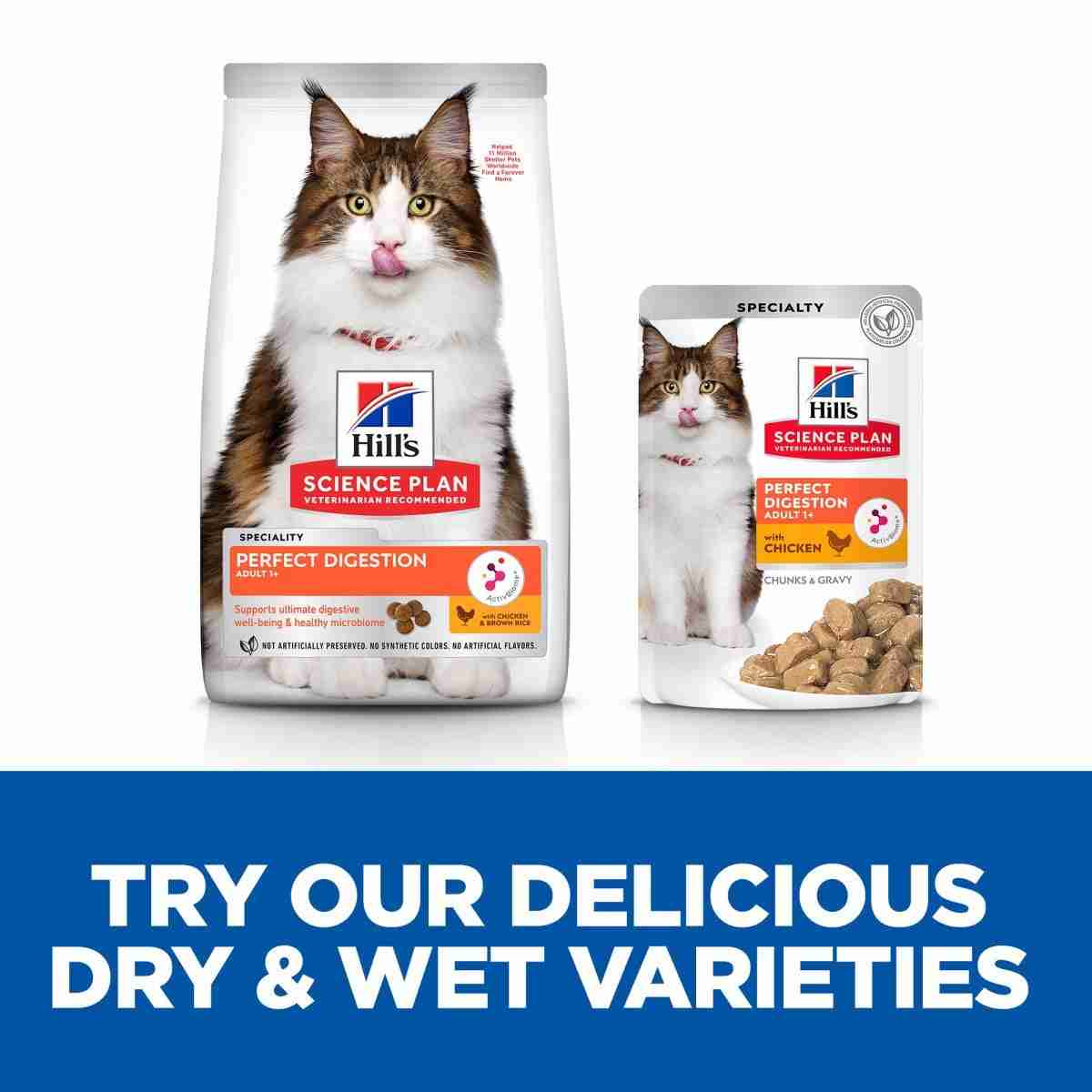 Hill's Science Plan Perfect Digestion Adult Wet Cat Food | Alifant